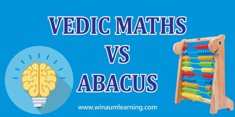 Difference between Vedic maths and Abacus : Which is better?- Winaum Learning
